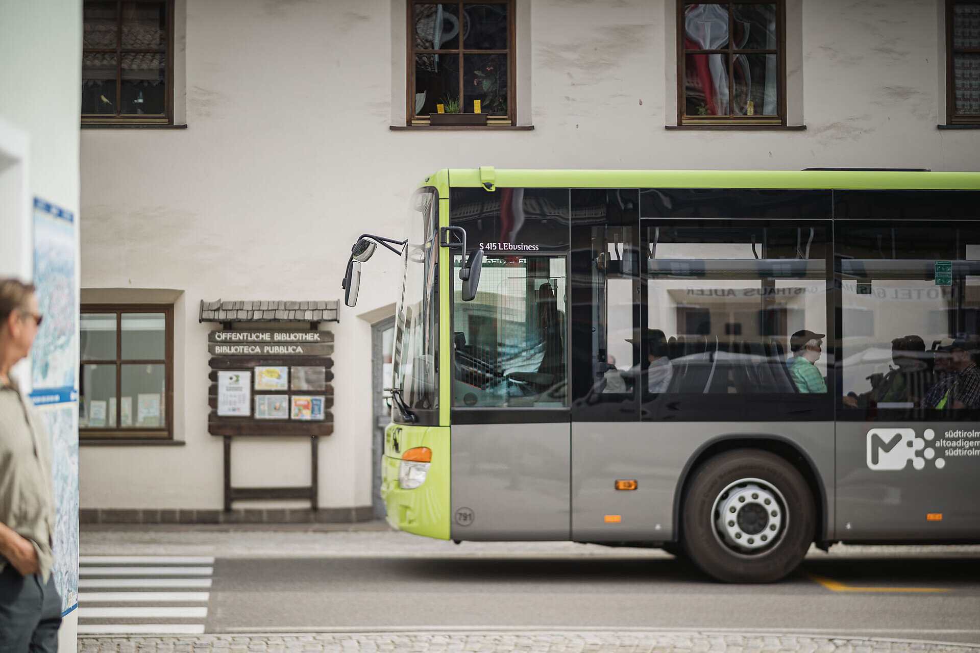 Bus stop: Niederdorf, Kohlerweg | Bar Irma - Drei Zinnen